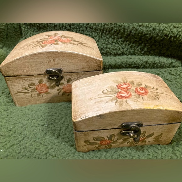 Accents | Set Of Two Victorian Wooden Boxes | Poshmark